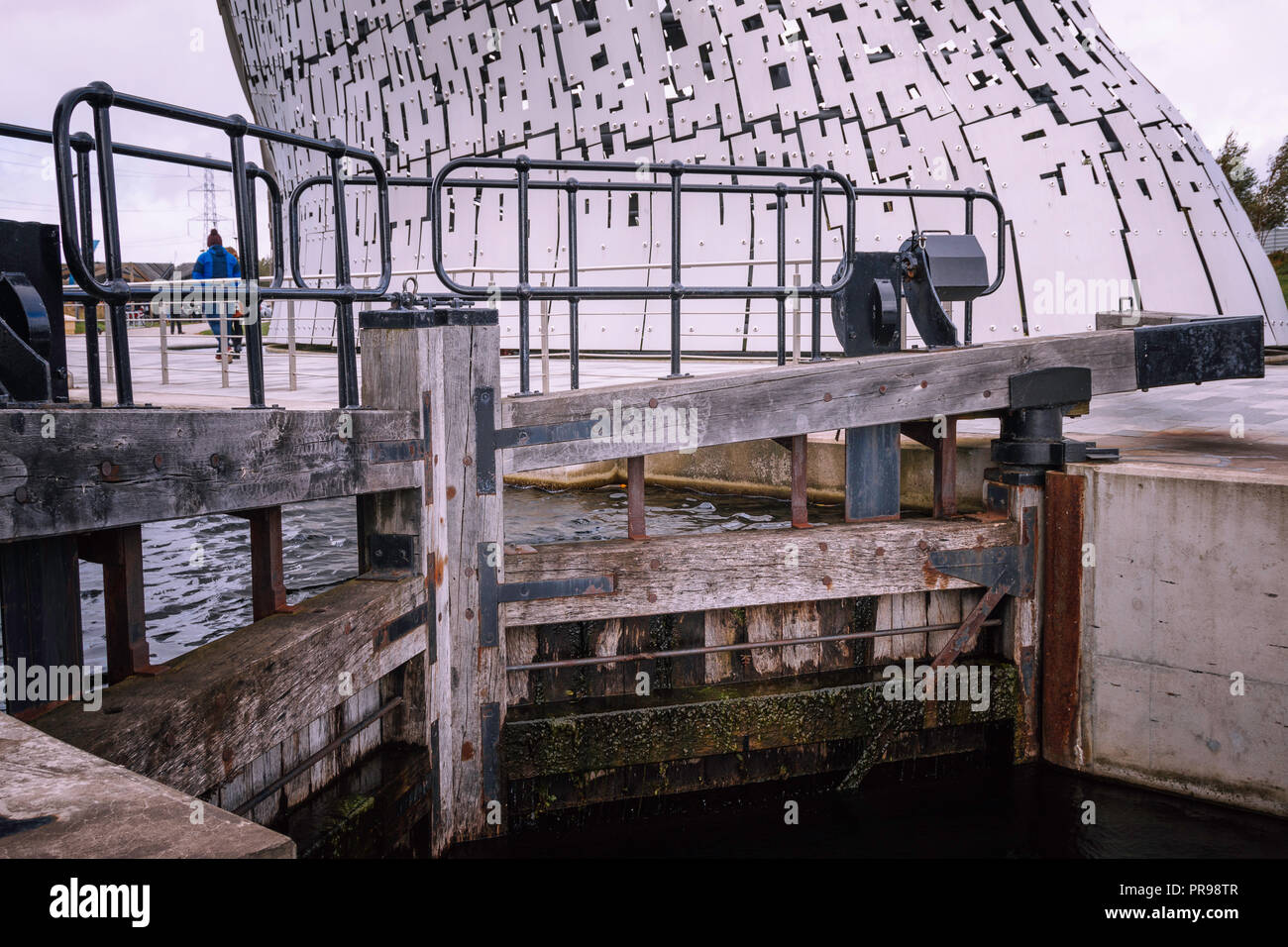 The Kelpies Sculptures Falkirk Helix Park Scotland 2018 Stock Photo - Alamy
