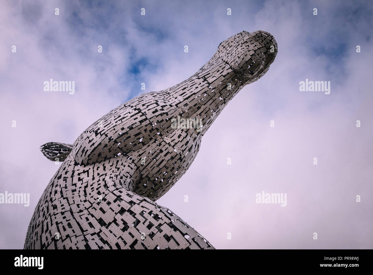The Kelpies Sculptures Falkirk Helix Park Scotland 2018 Stock Photo - Alamy