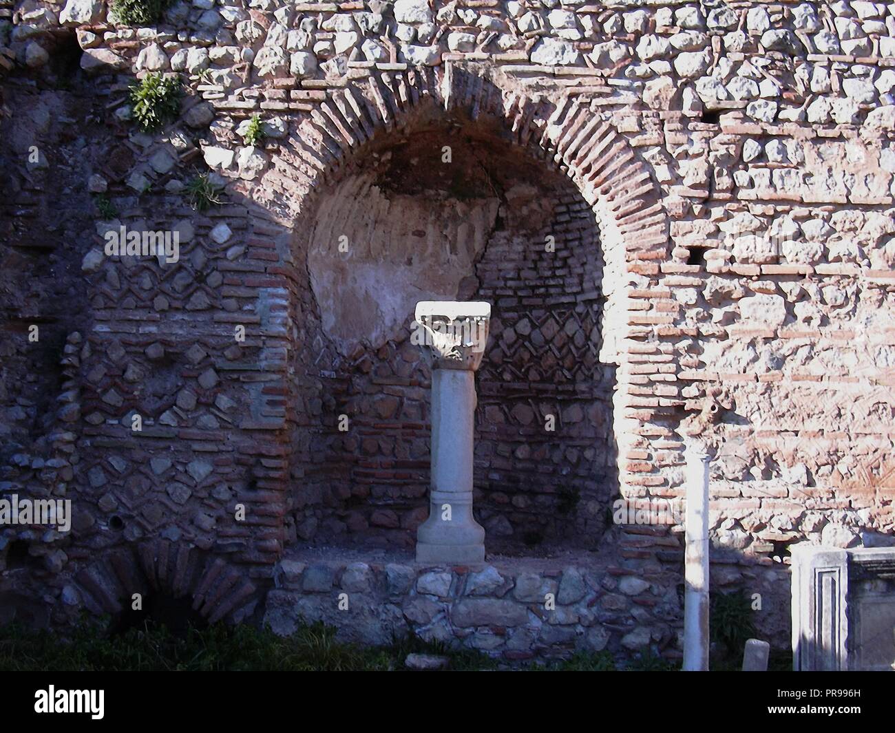 Delphi ancient sanctuary Phocis Greece Stock Photo - Alamy