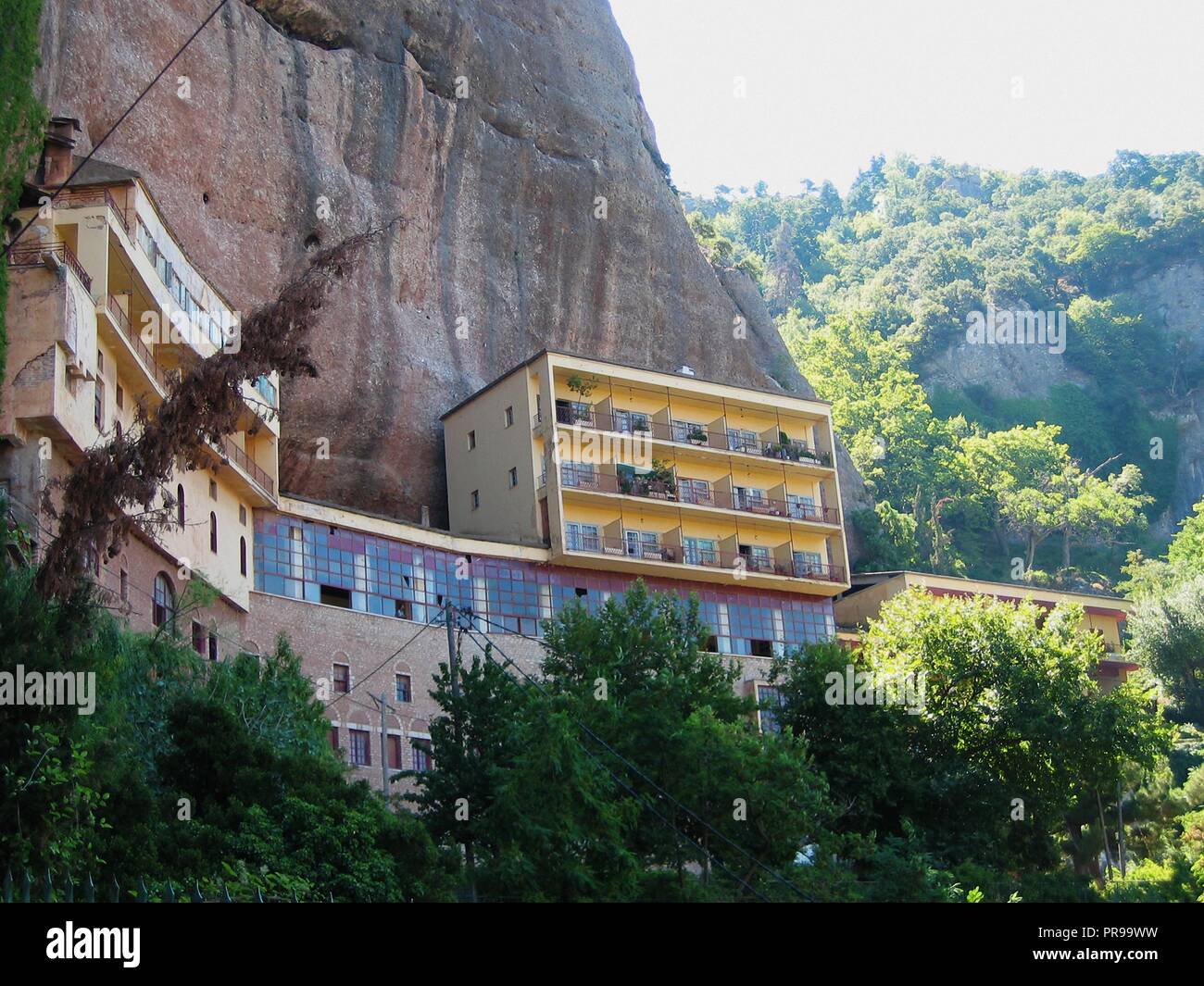 Mega spileo monastery Kalavryta Peloponnese Greece Stock Photo - Alamy