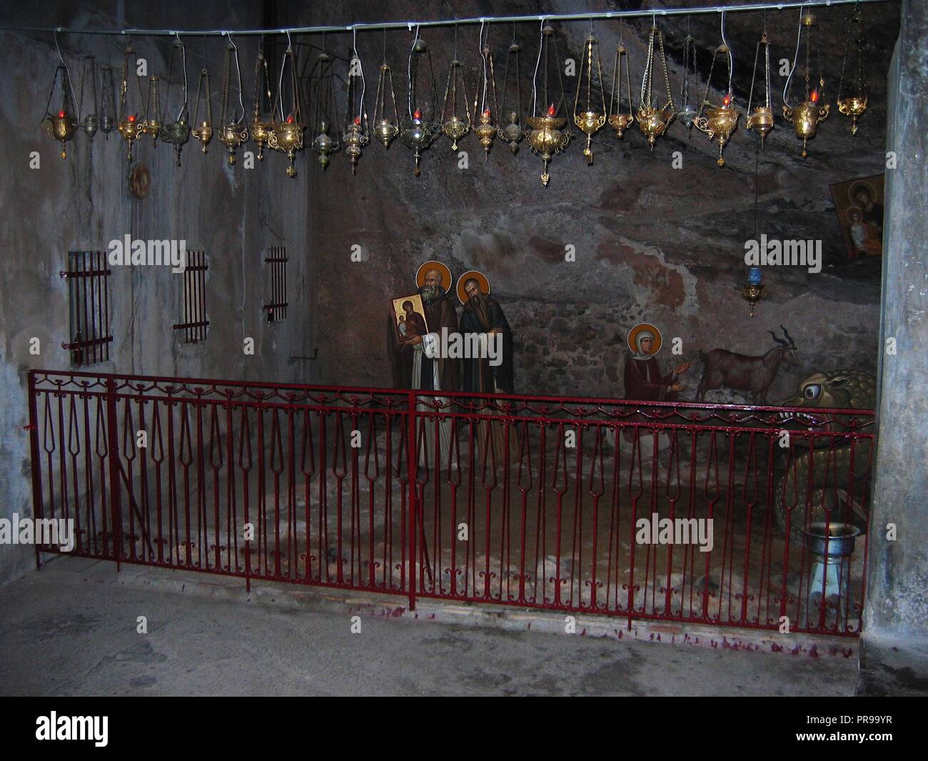 Mega spileo monastery Kalavryta Peloponnese Greece Stock Photo - Alamy