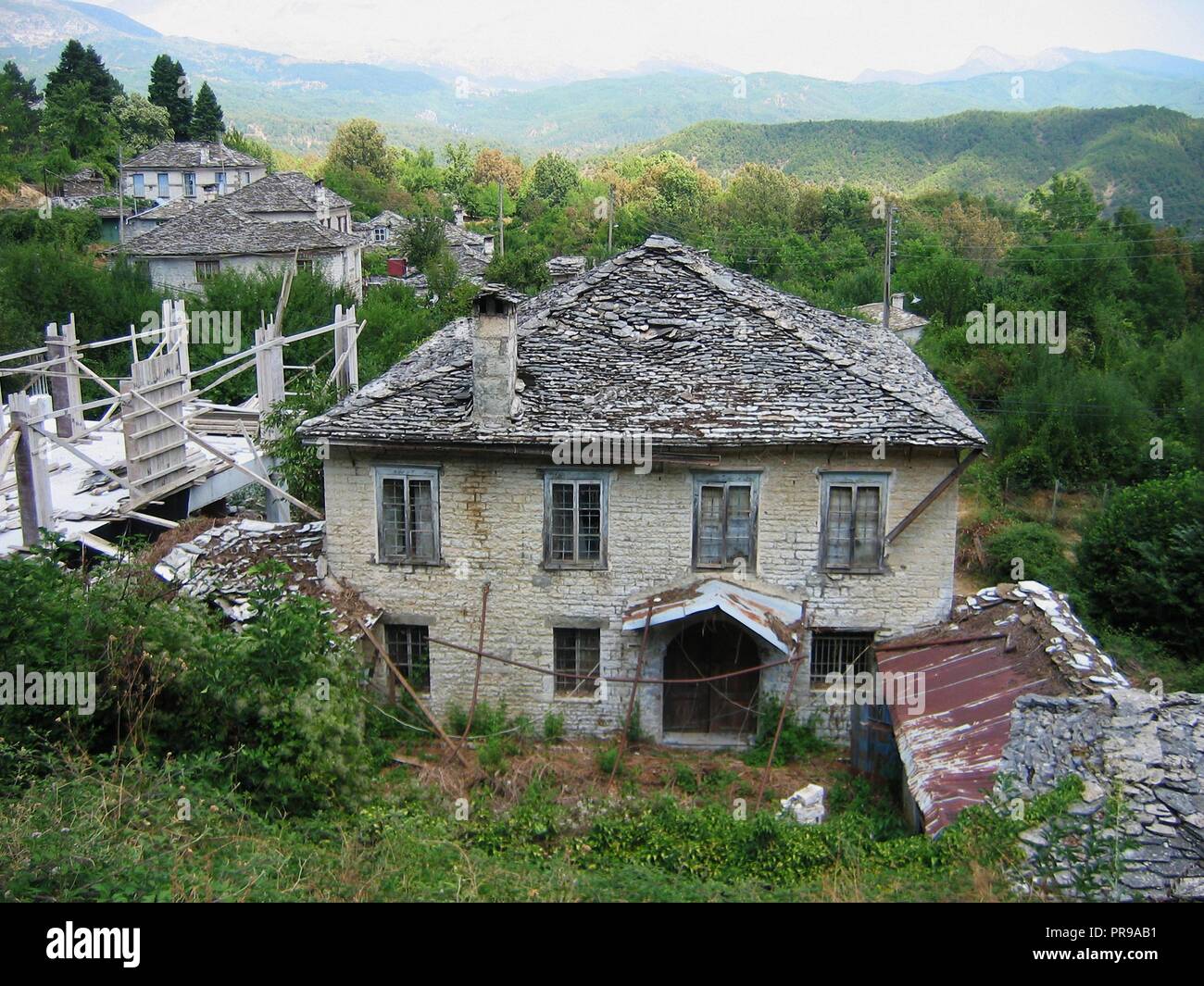 Zagori villages in the Epirus region Greece Stock Photo - Alamy