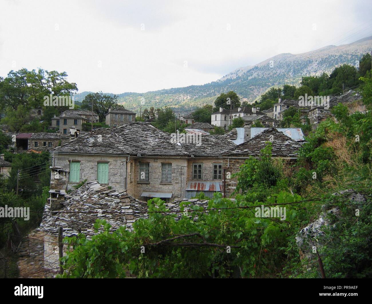 Zagori villages in the Epirus region Greece Stock Photo - Alamy