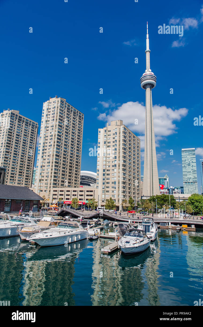 toronto downtown condo housing waterfront Stock Photo - Alamy