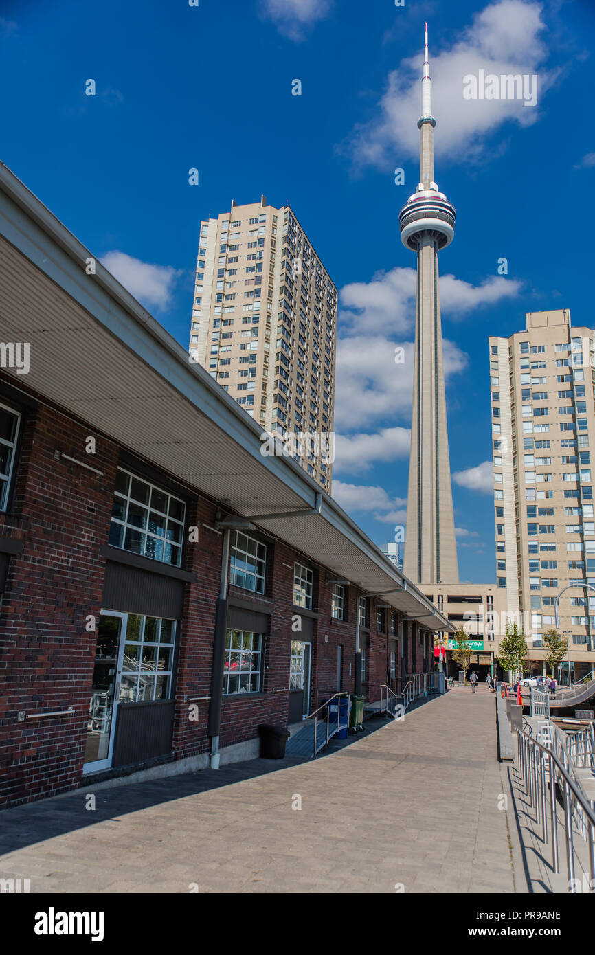 Best view of cn tower toronto hi-res stock photography and images - Alamy