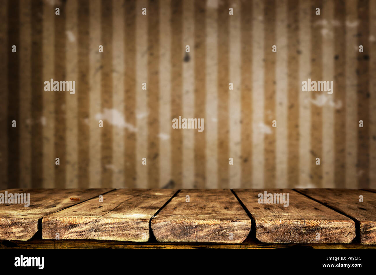Wooden table background Stock Photo - Alamy
