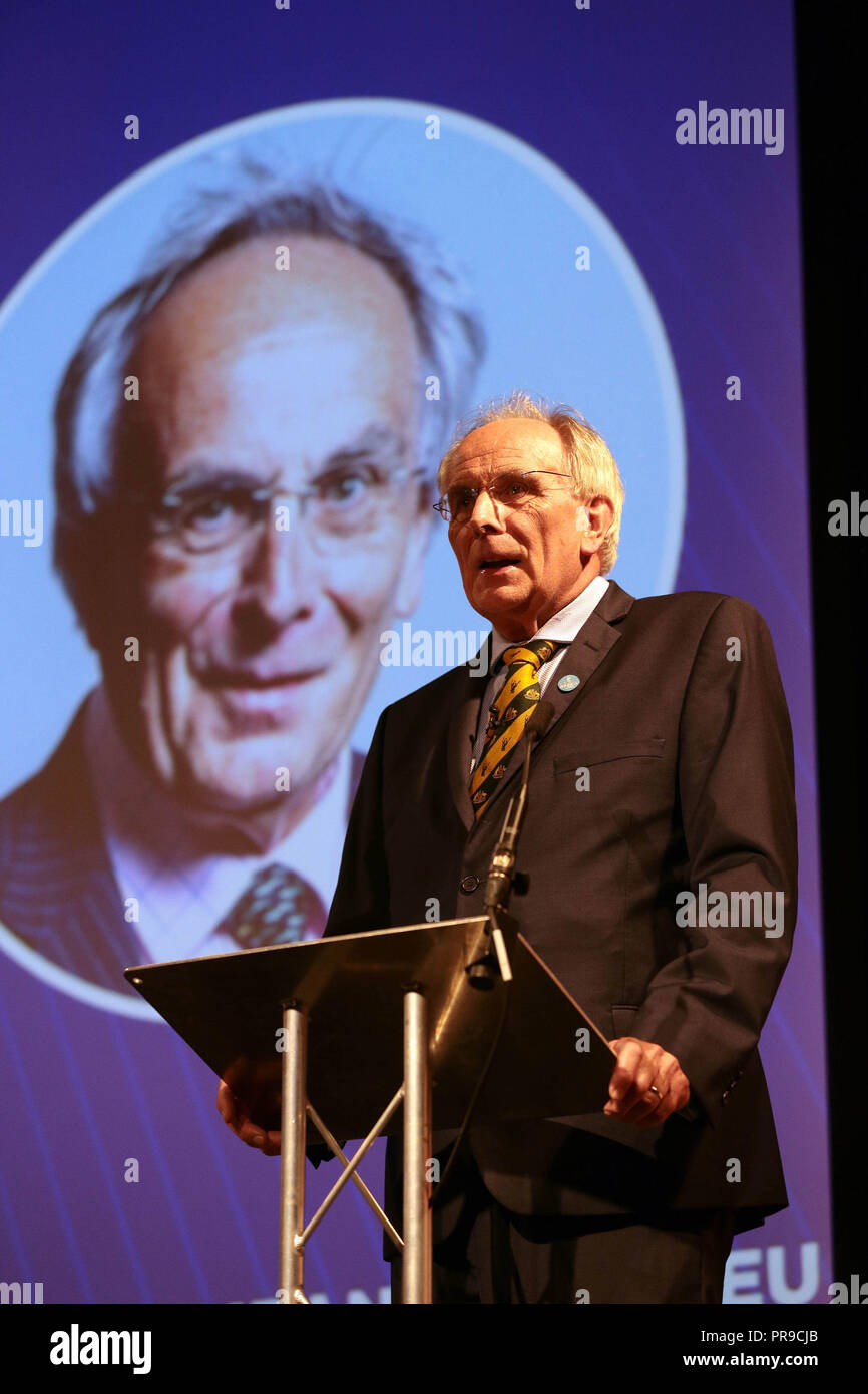 Peter Bone speaking at the Leave Means Leave Rally at the National ...