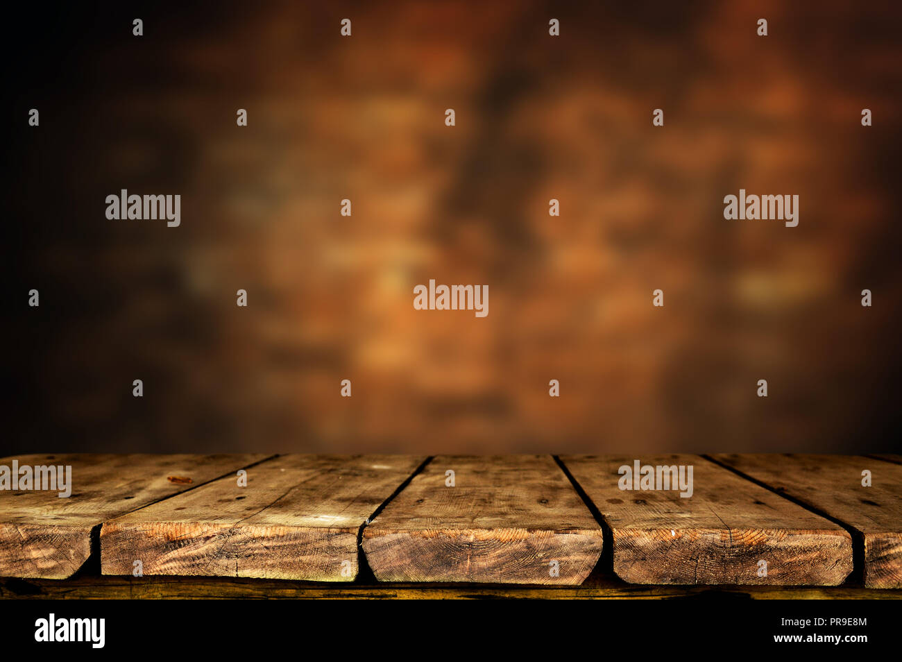 Wooden table background Stock Photo - Alamy