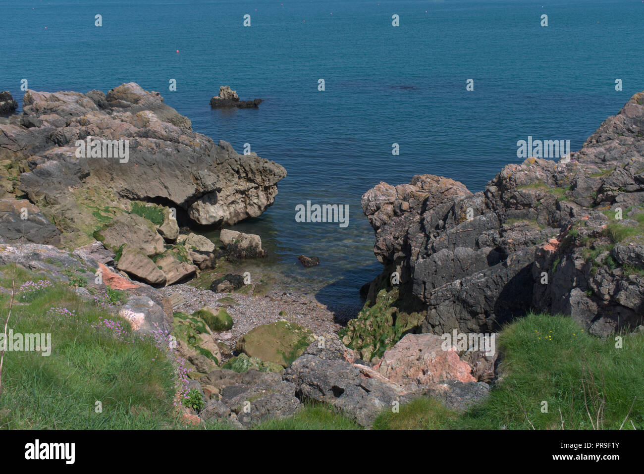 Cove at Paignton Devon Stock Photo - Alamy