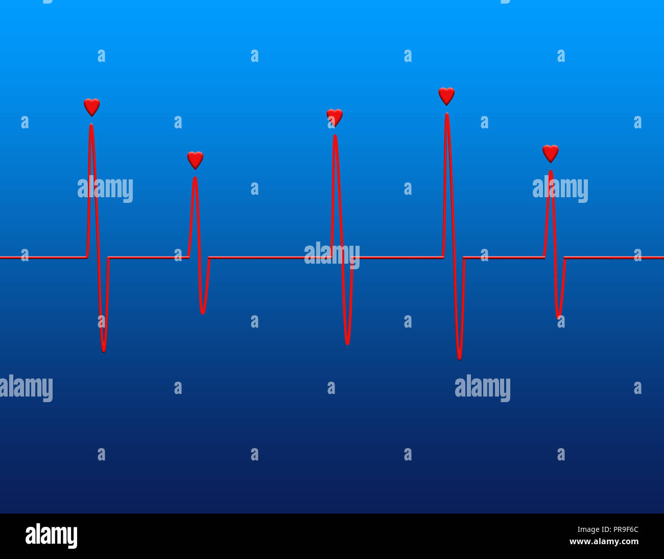 Vital pulse rhythm rate hi-res stock photography and images - Alamy