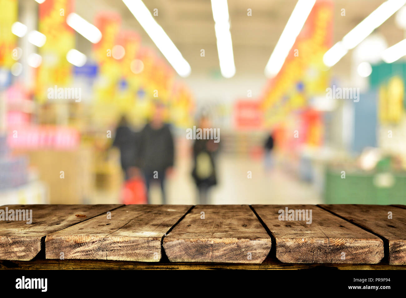 Empty table background Stock Photo - Alamy
