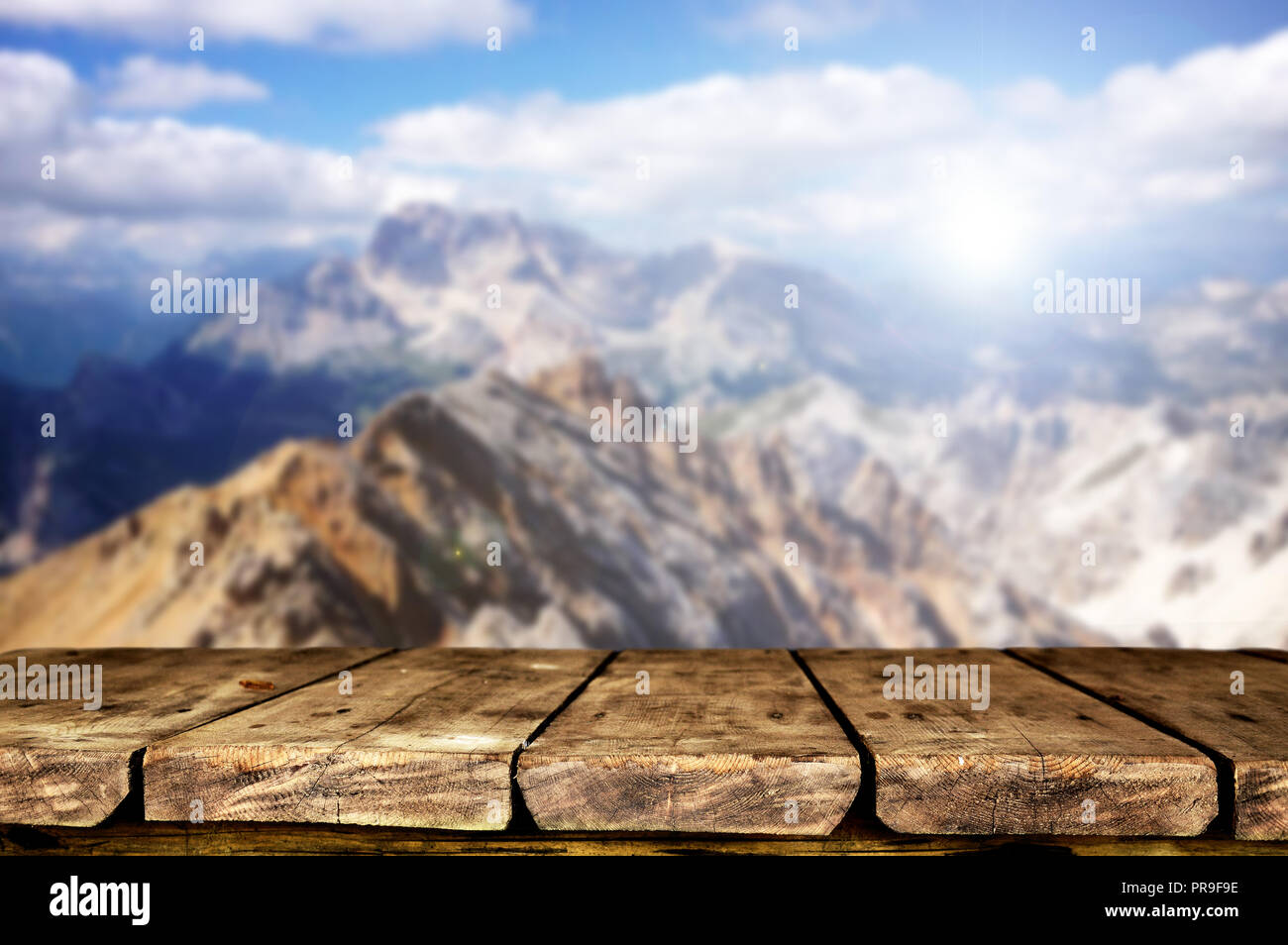 Empty table background Stock Photo - Alamy