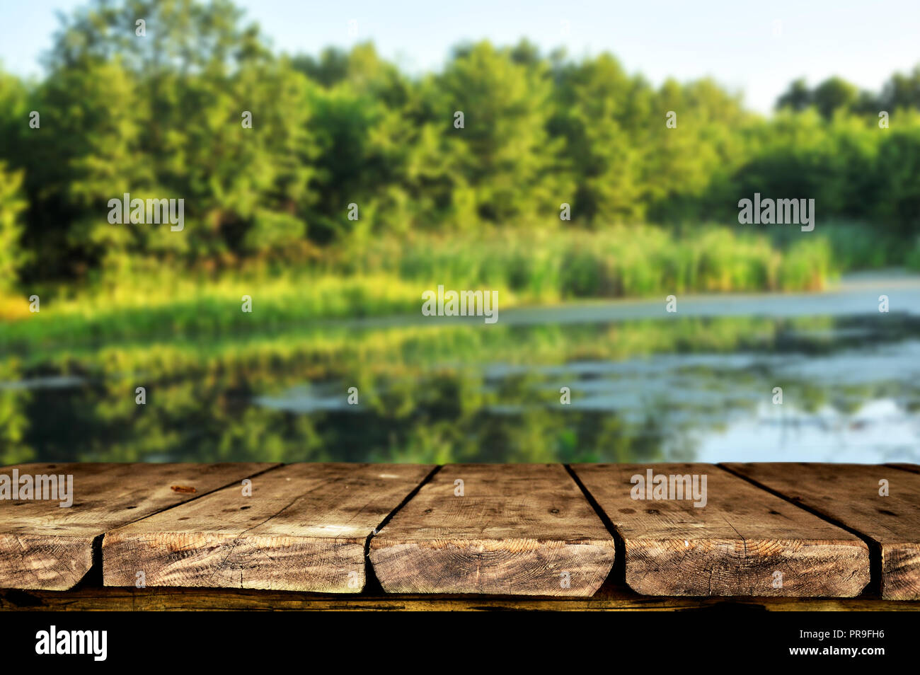 Empty table background Stock Photo - Alamy