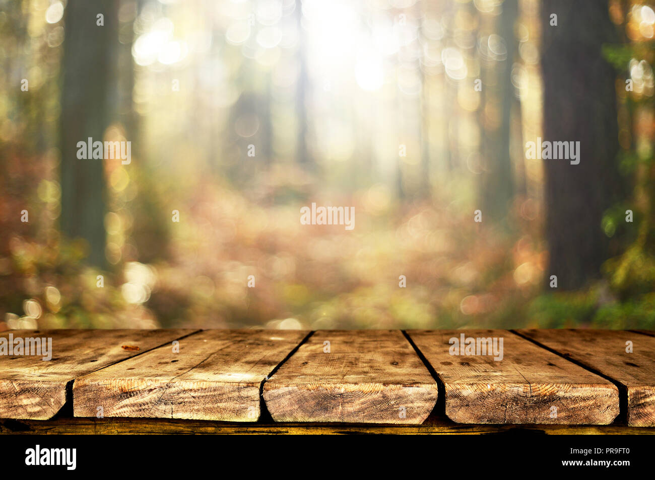 Empty table background Stock Photo - Alamy