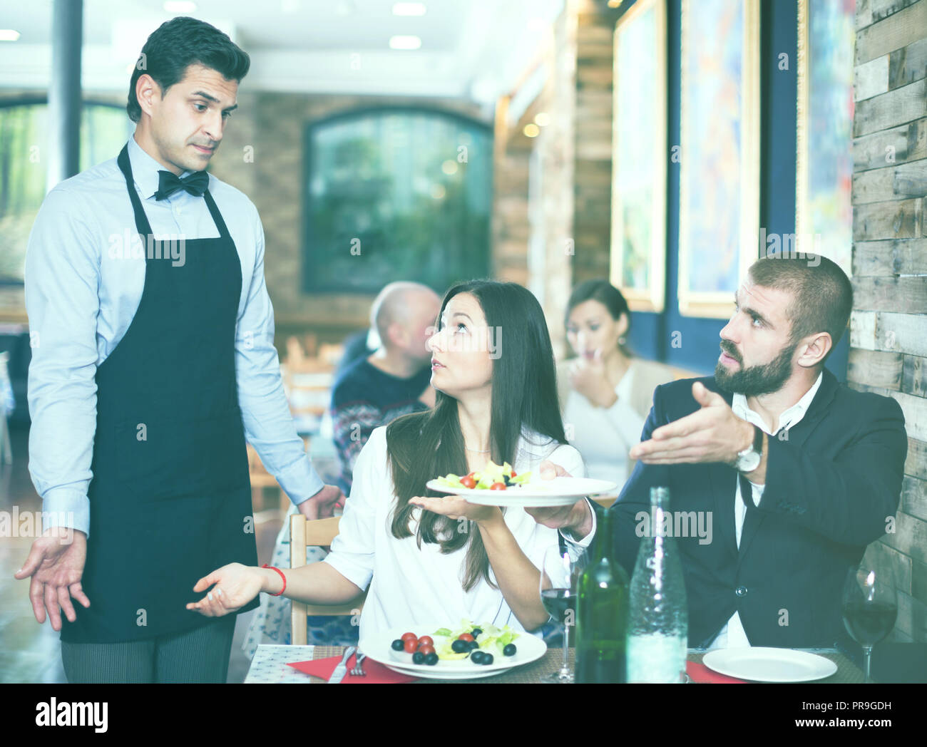 Complaint waiter hi-res stock photography and images - Alamy