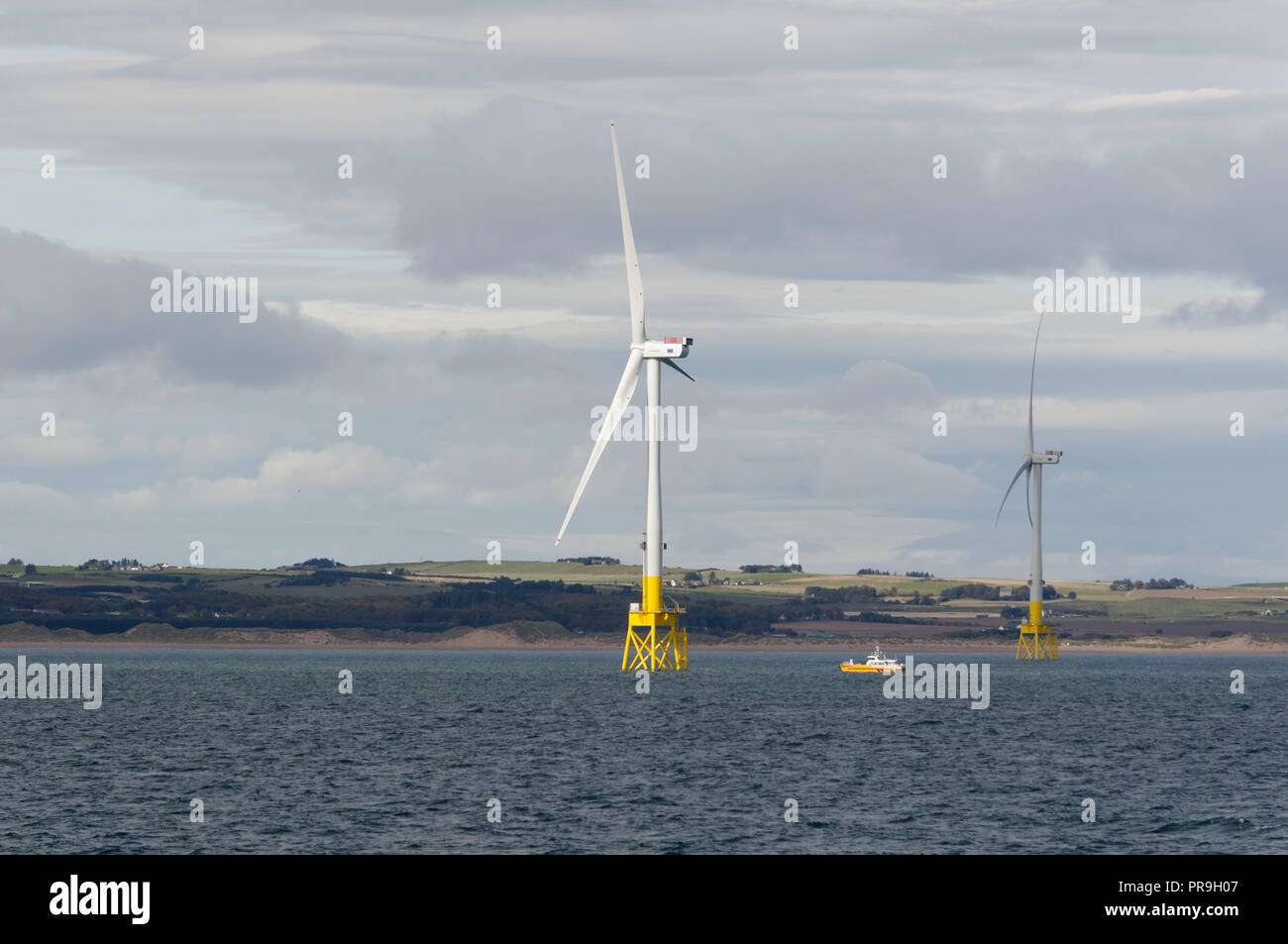 Vattenfall Offshore Wind Deployment Centre (EOWDC), Aberdeen Bay, North ...