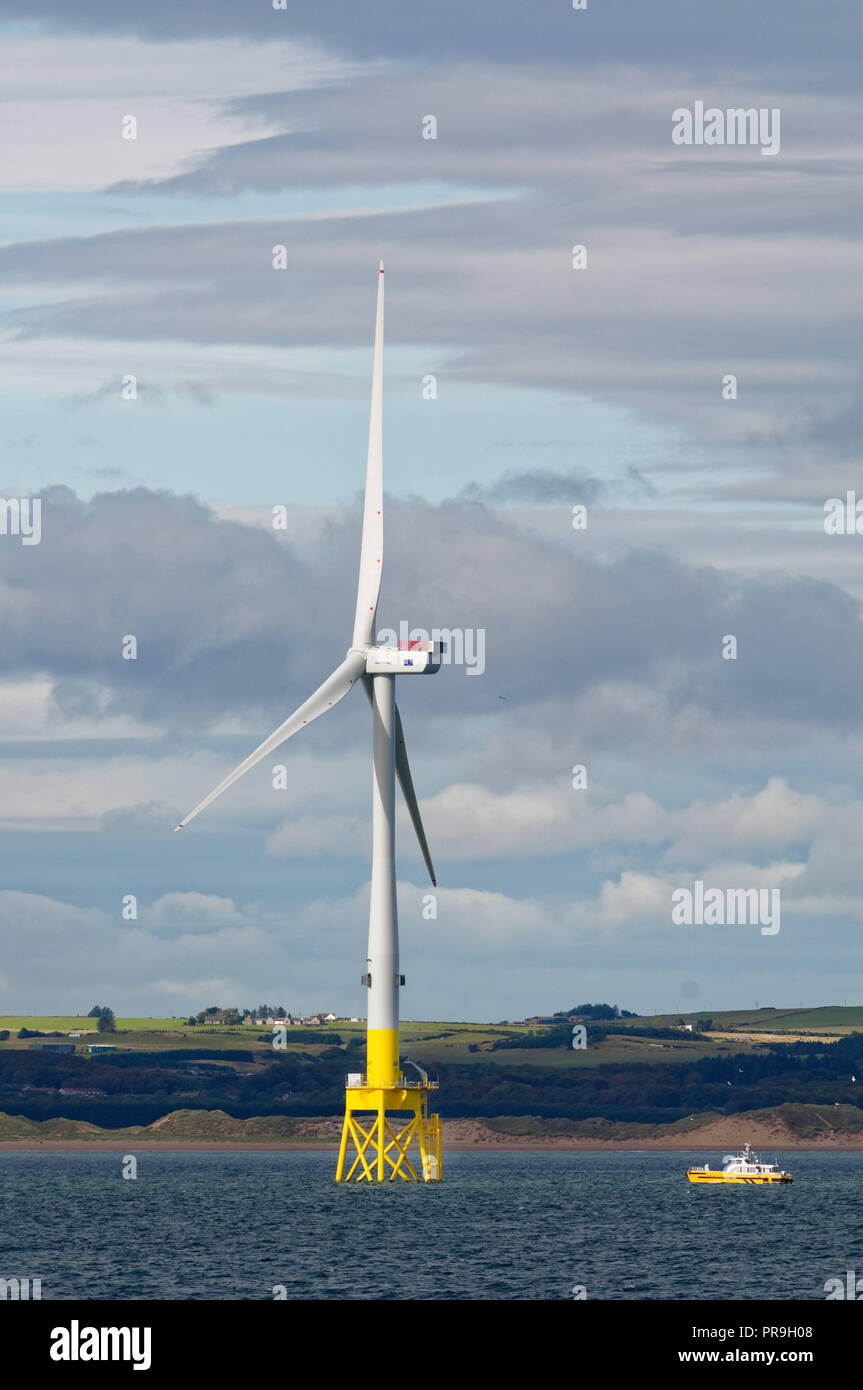 Vattenfall Offshore Wind Deployment Centre (EOWDC), Aberdeen Bay, North ...