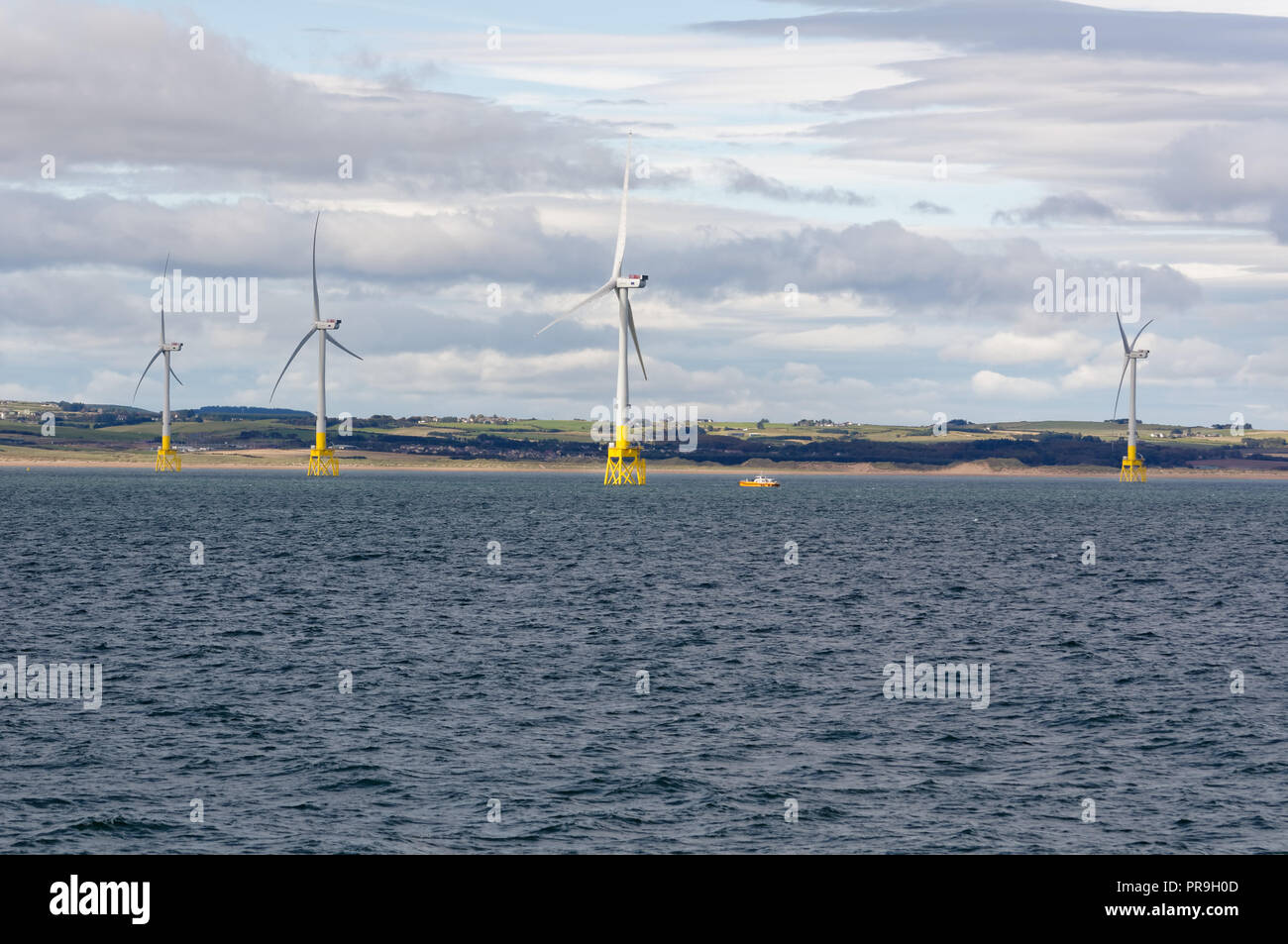 Vattenfall Offshore Wind Deployment Centre (EOWDC), Aberdeen Bay, North ...