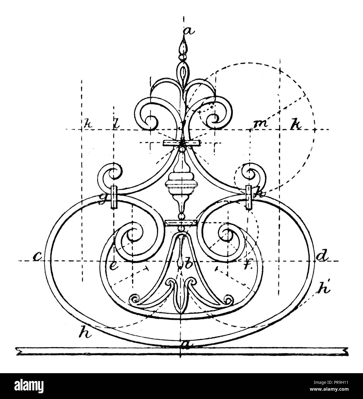 Central ornate design Cut Out Stock Images & Pictures - Alamy