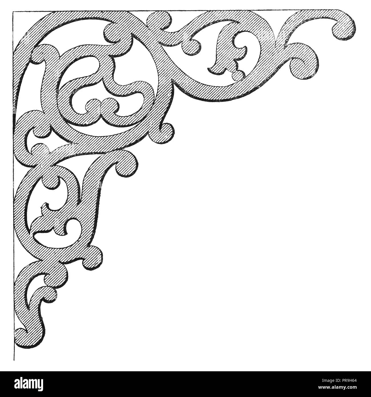 Architectural drawing detail brackets hi-res stock photography and ...