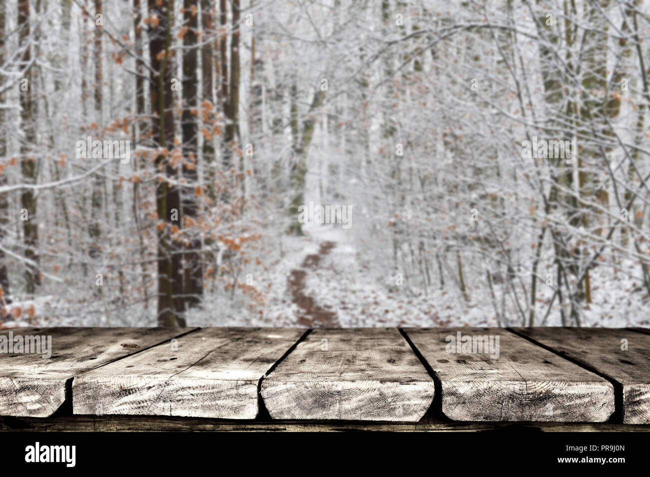 Empty table background Stock Photo - Alamy