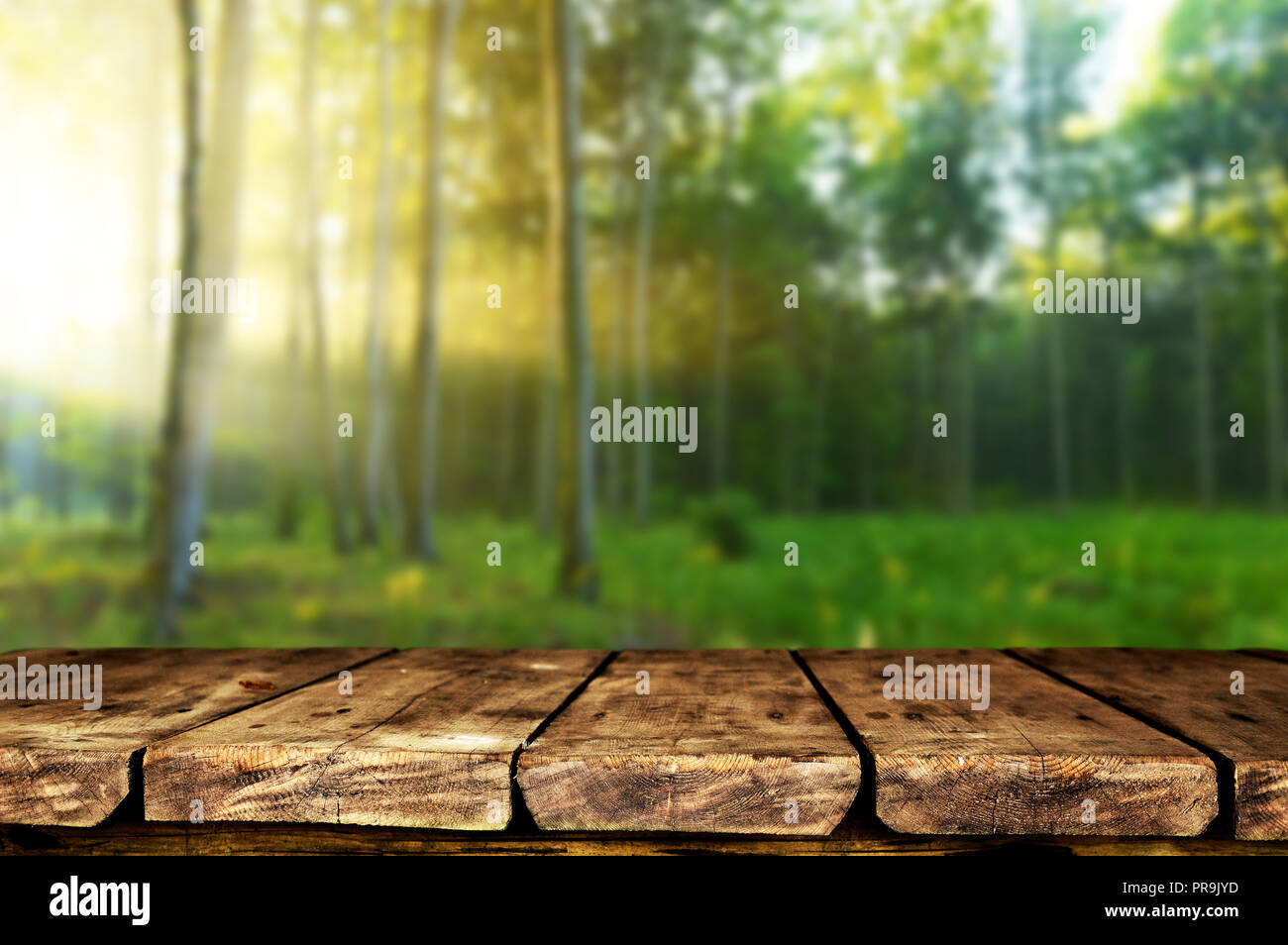 Empty table background Stock Photo - Alamy