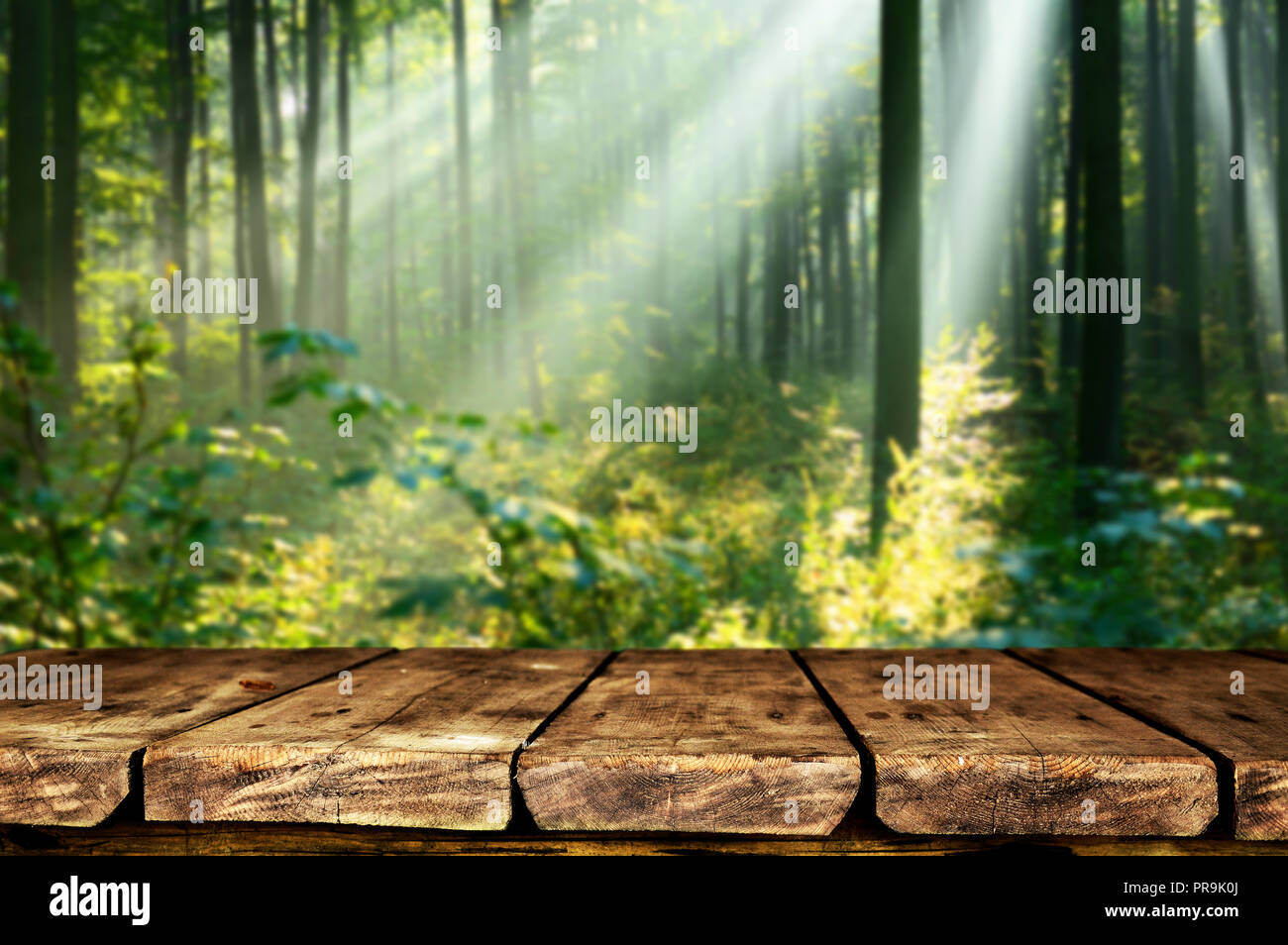 Empty table background Stock Photo - Alamy