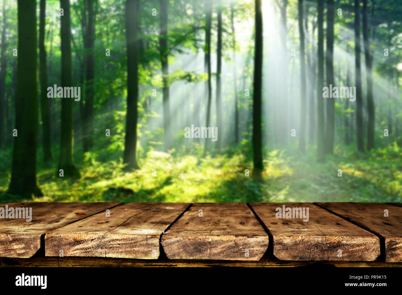 Empty table background Stock Photo - Alamy
