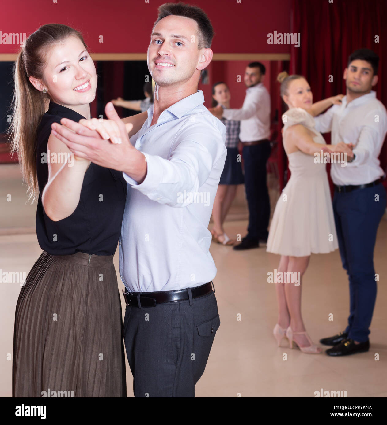 American couple laughing slow motion hi-res stock photography and ...