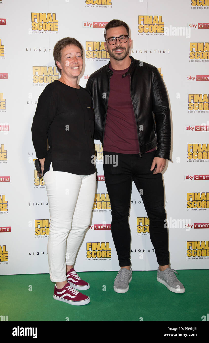 Guests attend Final Score UK Premiere, an action thriller about a ...