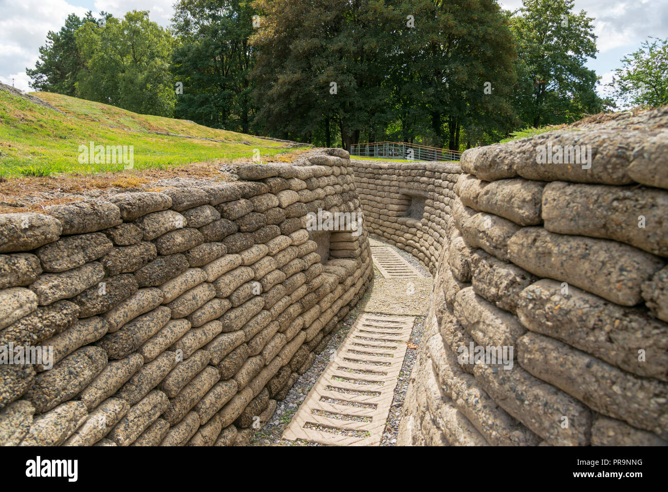 Vimy ridge trenches ww1 battle france world war one canadian hi-res ...
