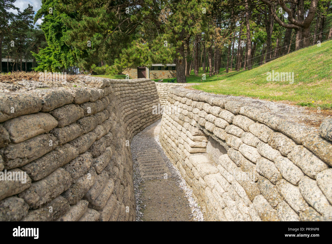 Vimy ridge trenches ww1 battle france world war one canadian hi-res ...