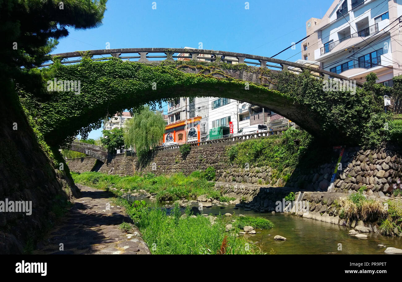 Nagasaki megane bridge hi-res stock photography and images - Alamy