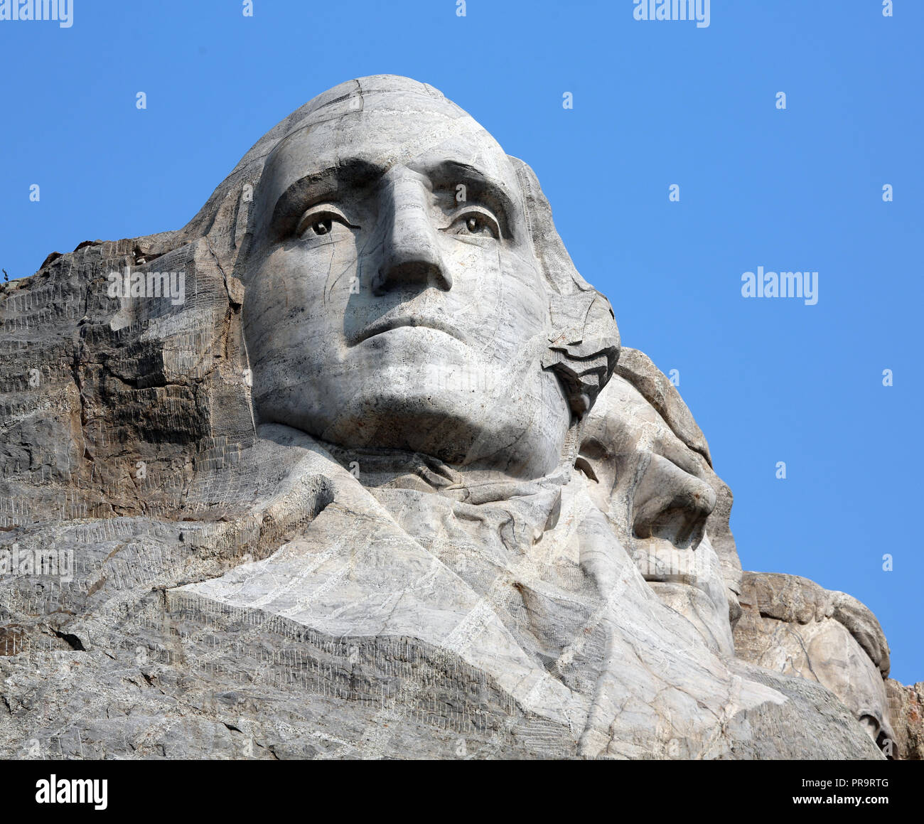 George washington face hi-res stock photography and images - Alamy