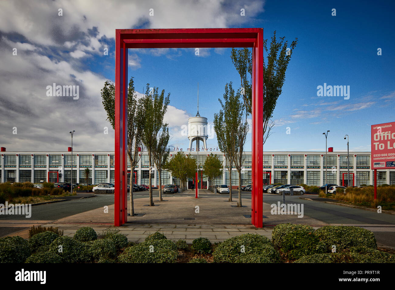 Grade II listed historic Mersey Match Factory, The Matchworks, former ...
