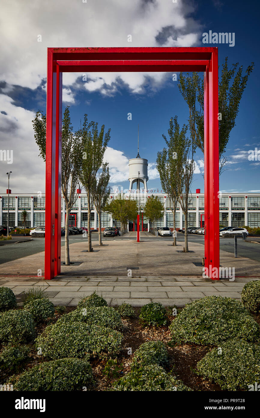 Grade II listed historic Mersey Match Factory, The Matchworks, former ...