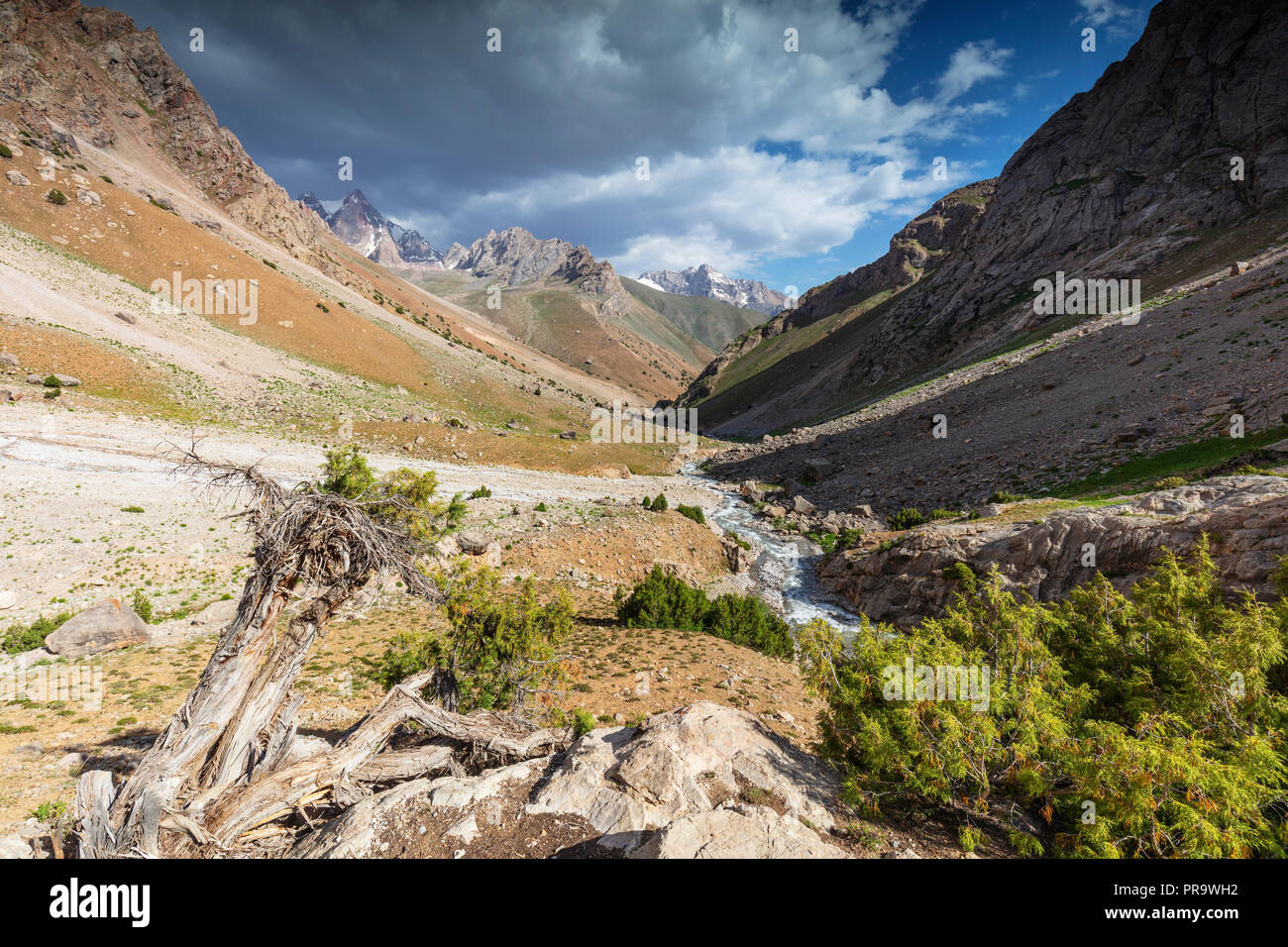Central Asia, Tajikistan, Fan mountains Stock Photo - Alamy