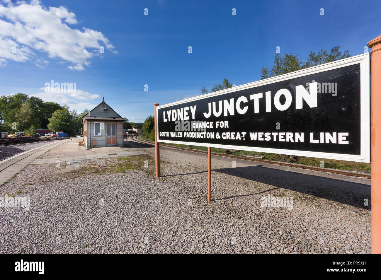 Lydney Junction Railway Station Stock Photo - Alamy