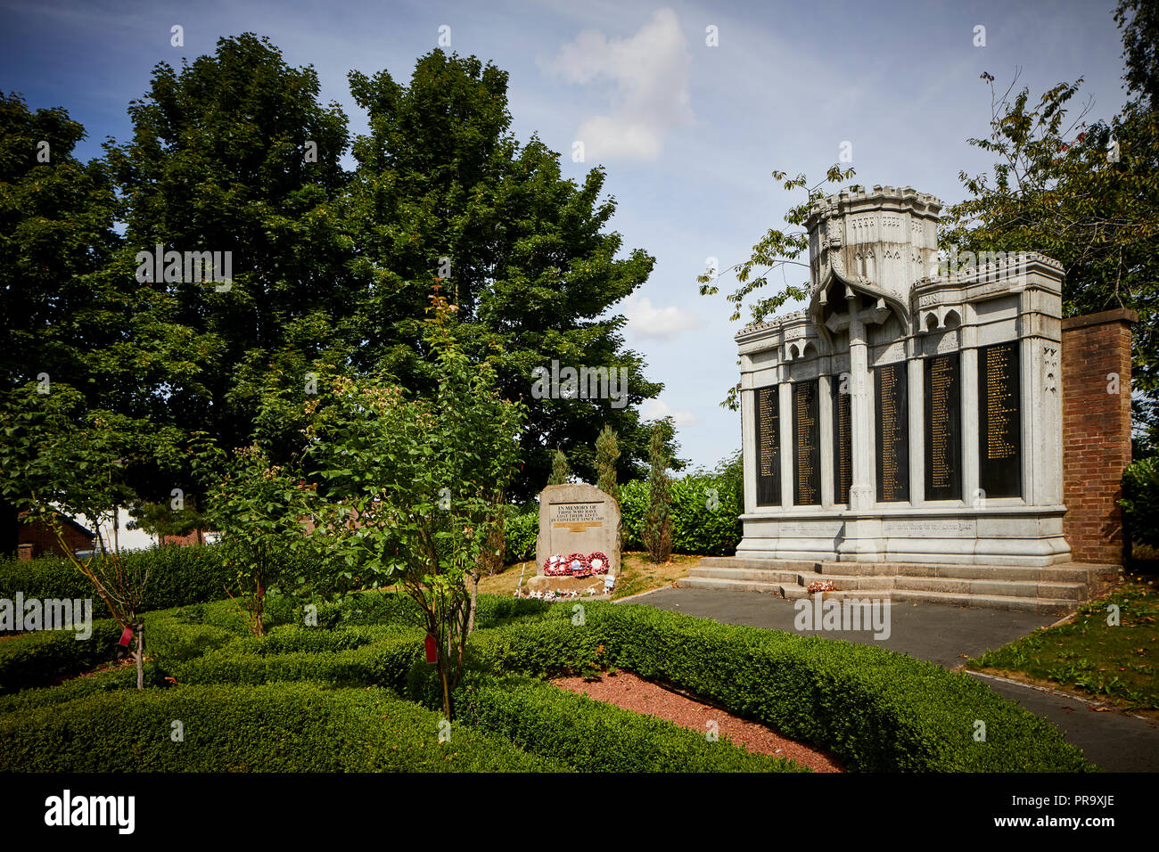 Leyland in Lancashire, England. Leyland The memorial is located in the ...
