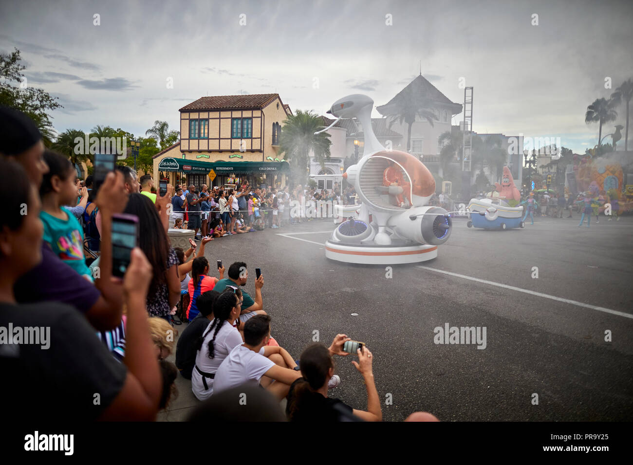 Parade at Universal Studios Orlando Stock Photo - Alamy