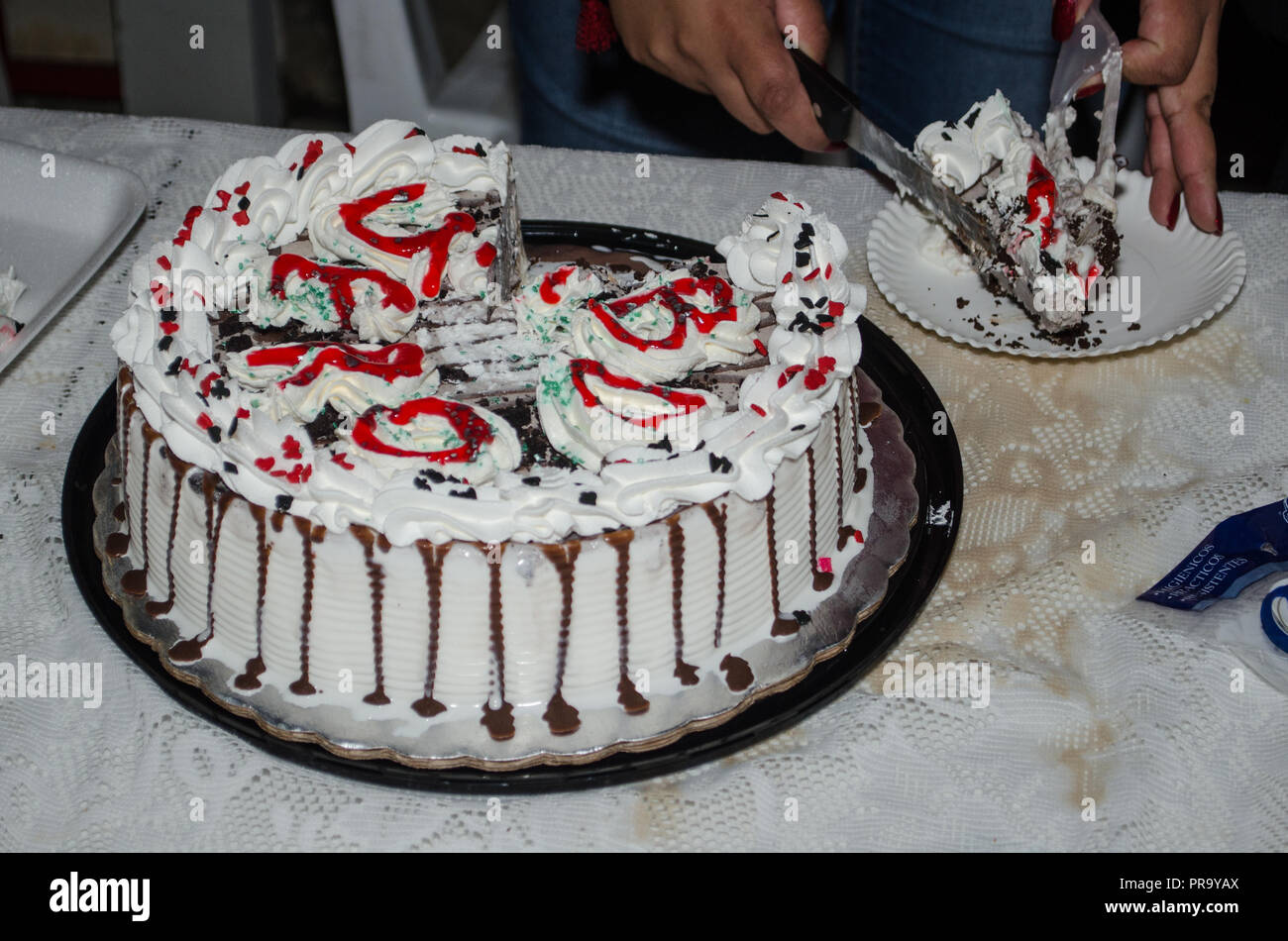 One slice of cake hi-res stock photography and images - Alamy