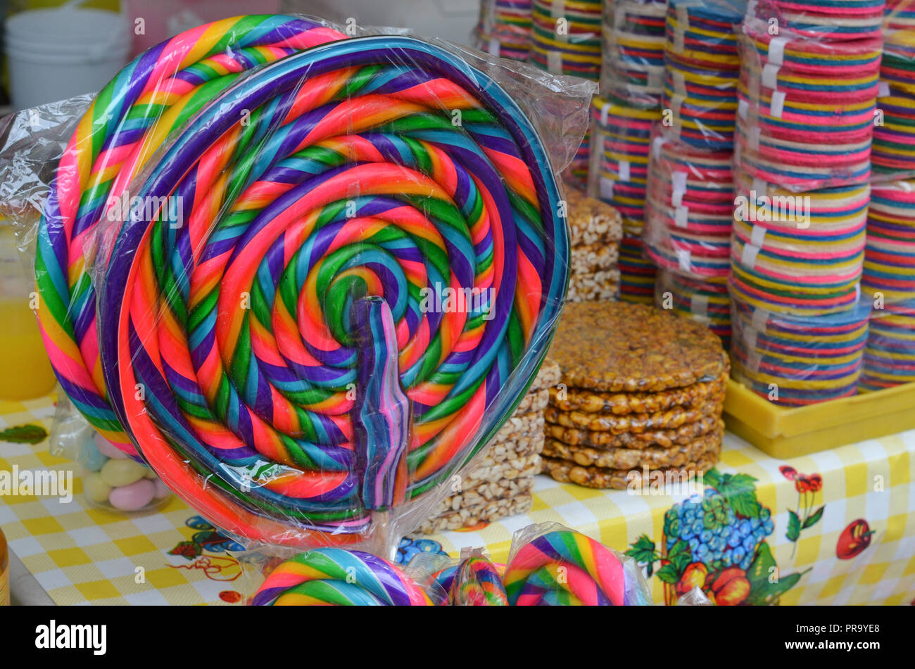 Mexican candy lollipops hi-res stock photography and images - Alamy