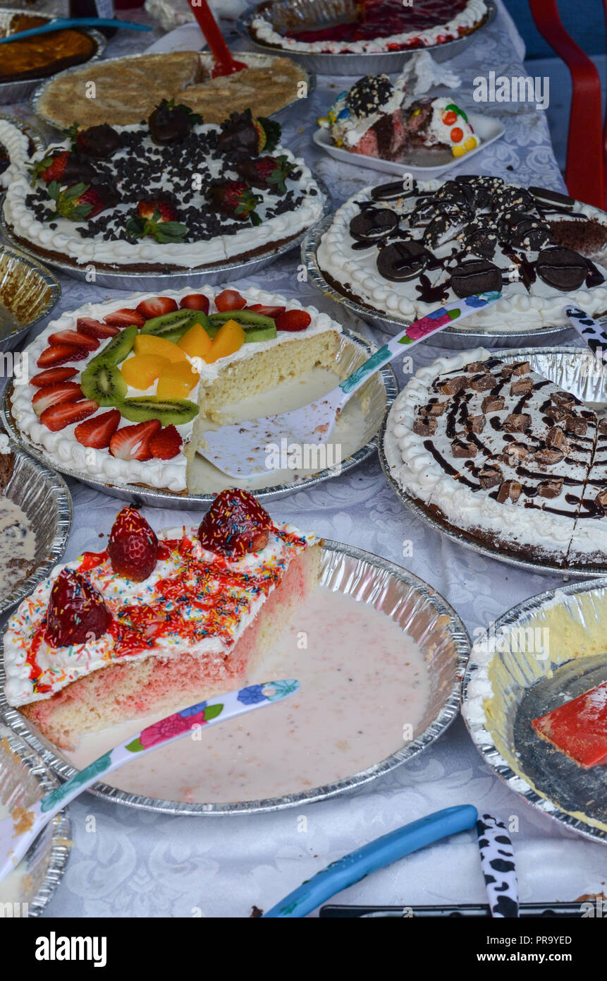 Assorted Traditional Cakes Stock Photo - Alamy