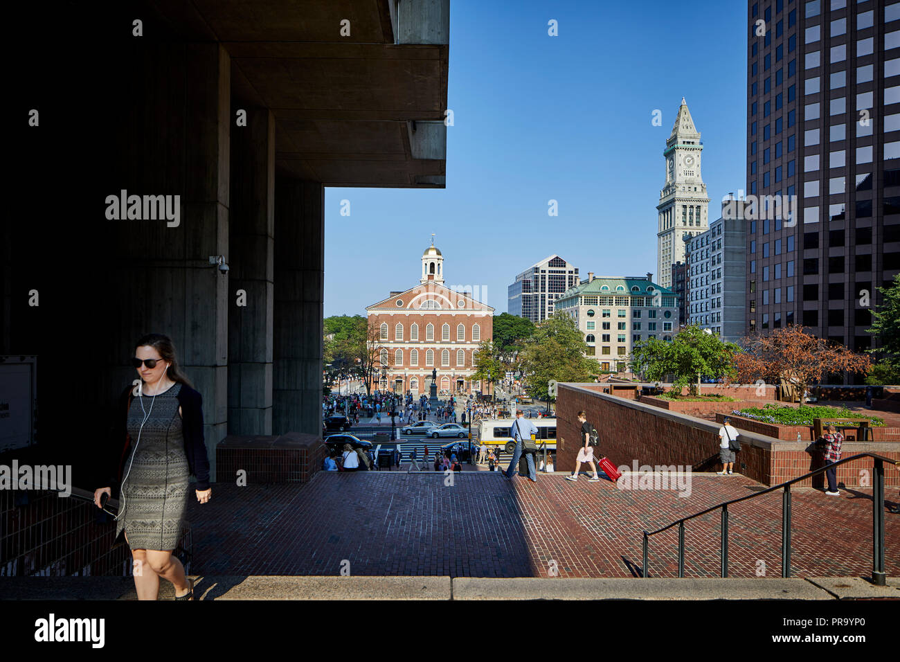 Boston Massachusetts New England North America USA , Landmark Faneuil ...