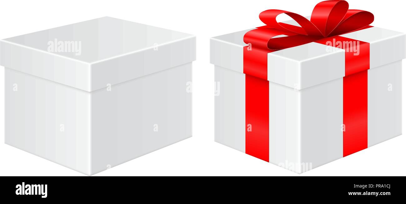 Box ribbon Stock Vector Images - Alamy