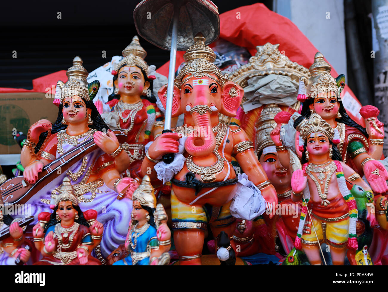 Riot of colours Stock Photo - Alamy