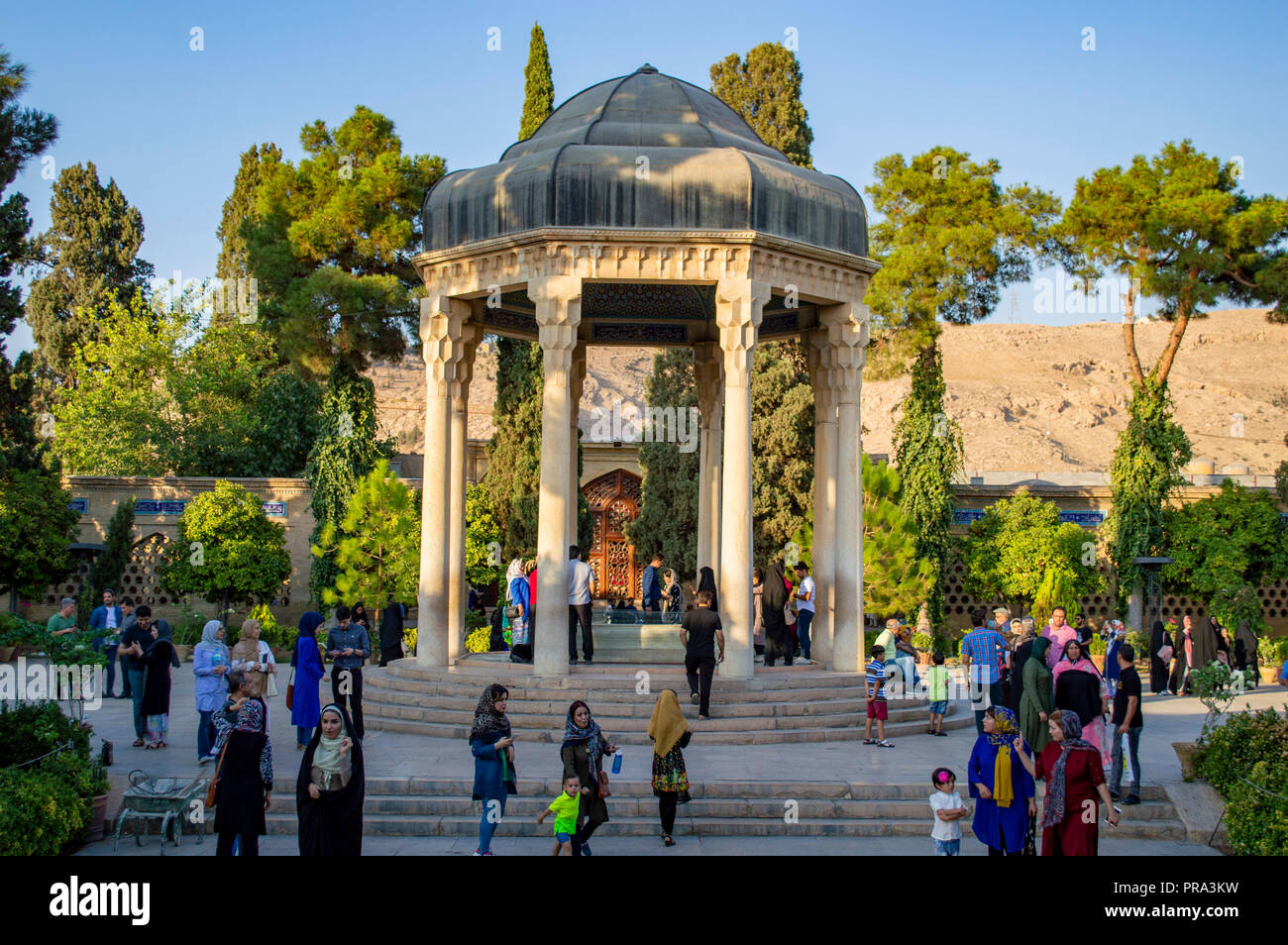 The pavilion at Hafez Tomb in Shiraz, Iran Stock Photo - Alamy