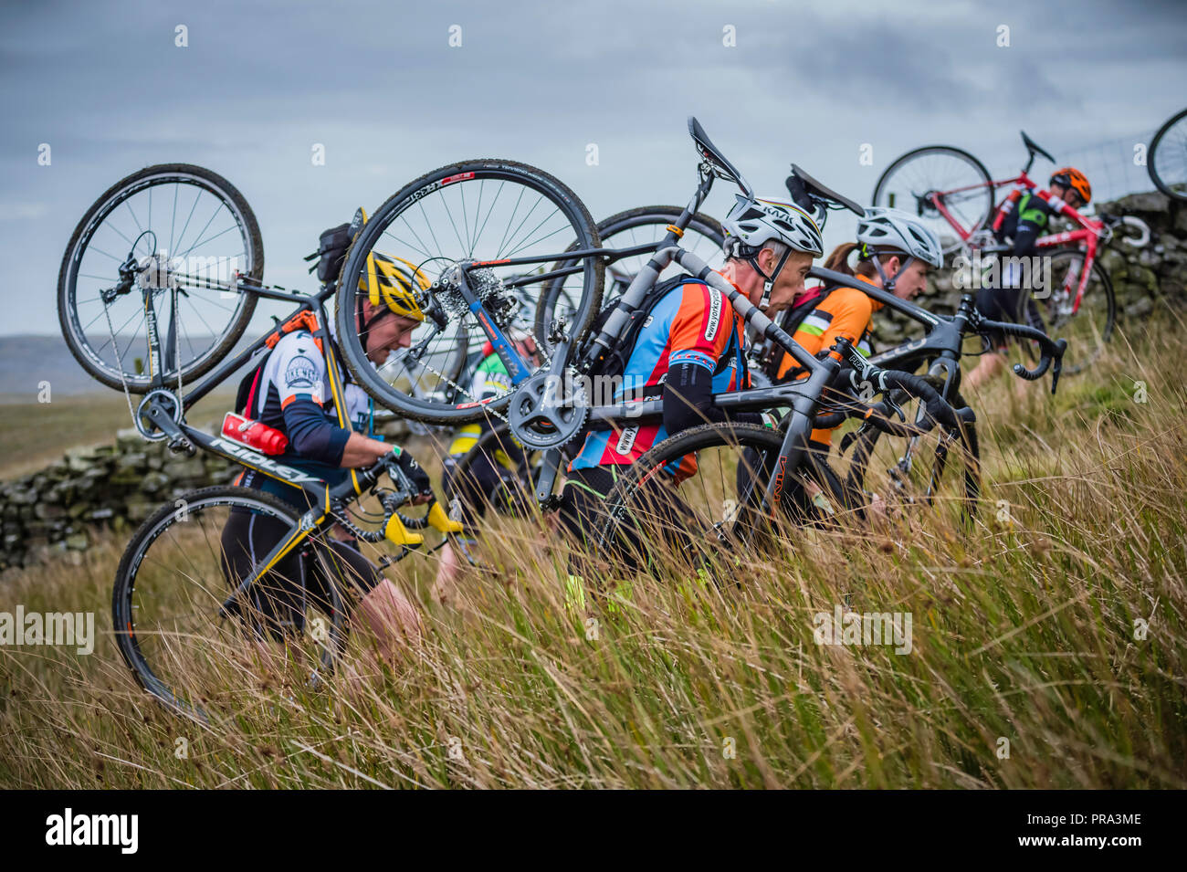 3 Peaks Cyclocross, Yorkshire Dales, UK Stock Photo - Alamy