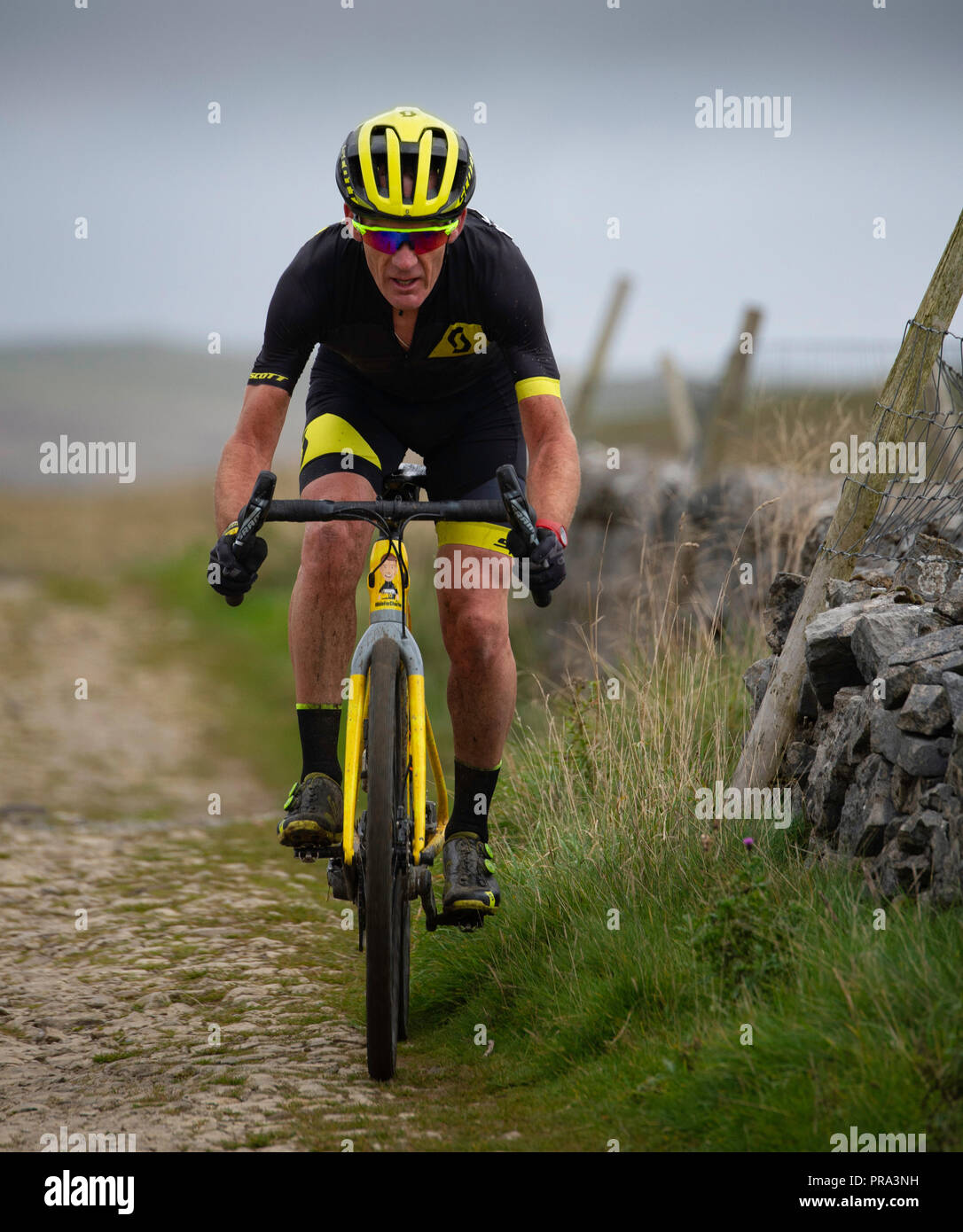 3 Peaks Cyclocross, Yorkshire Dales, UK Stock Photo - Alamy