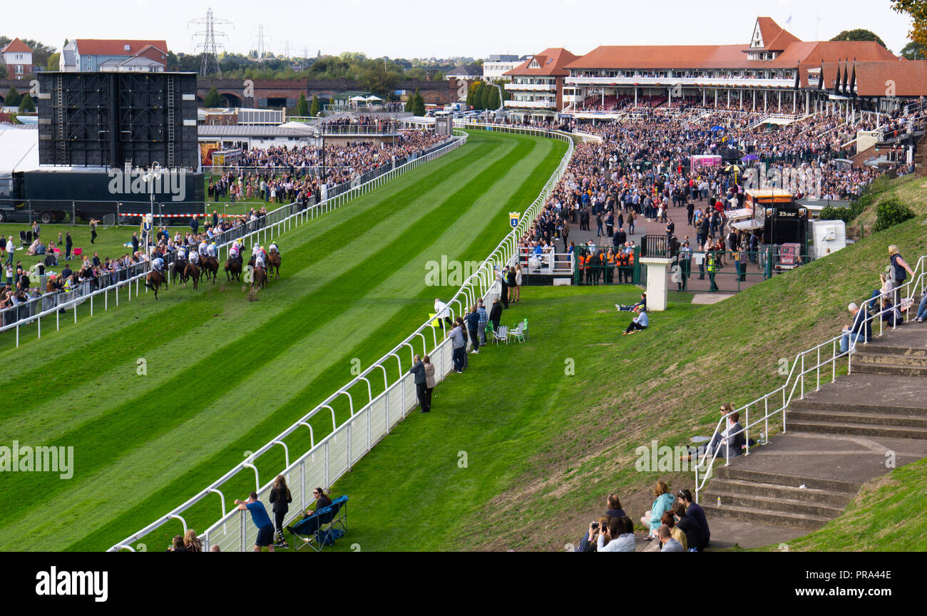 Chester races, September 2018, a great day out! Stock Photo - Alamy